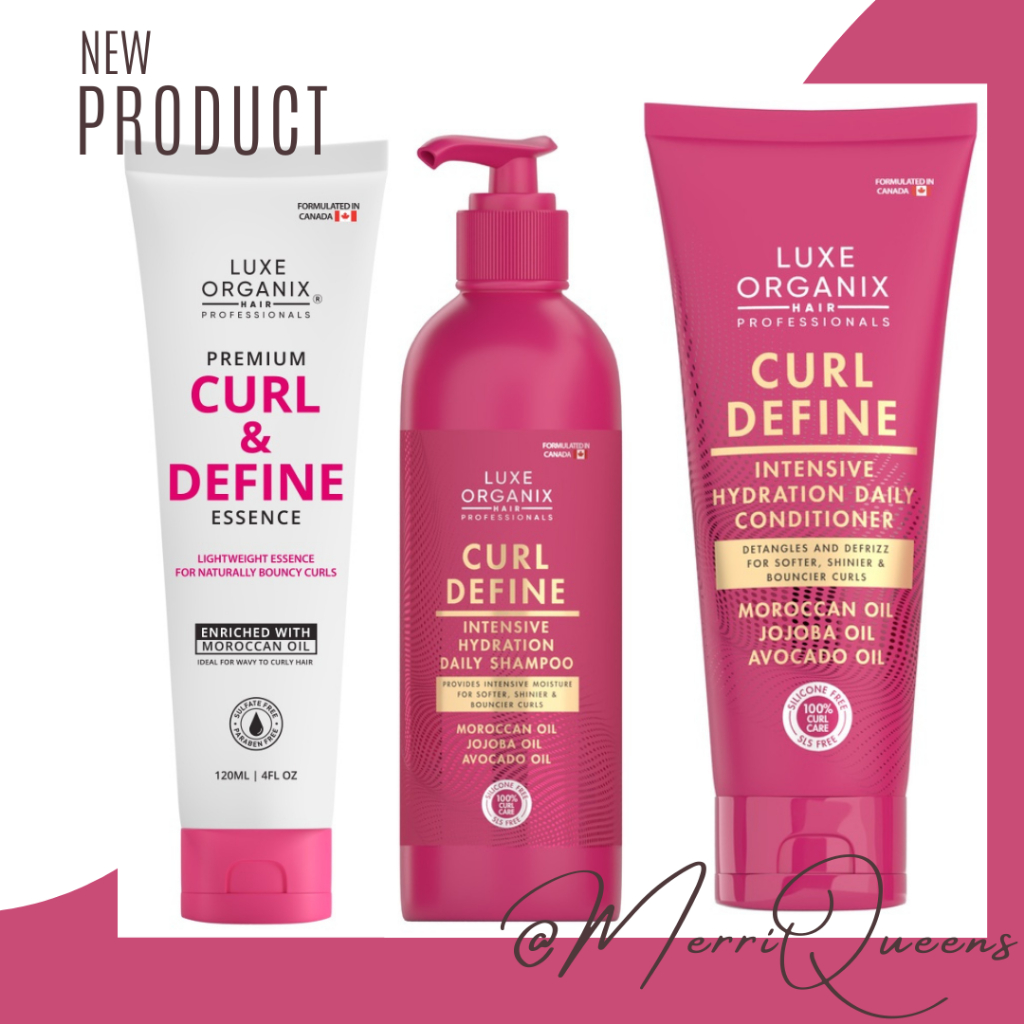 Luxe Organix Curl & Define Essence, Shampoo & Conditioner | Shopee ...