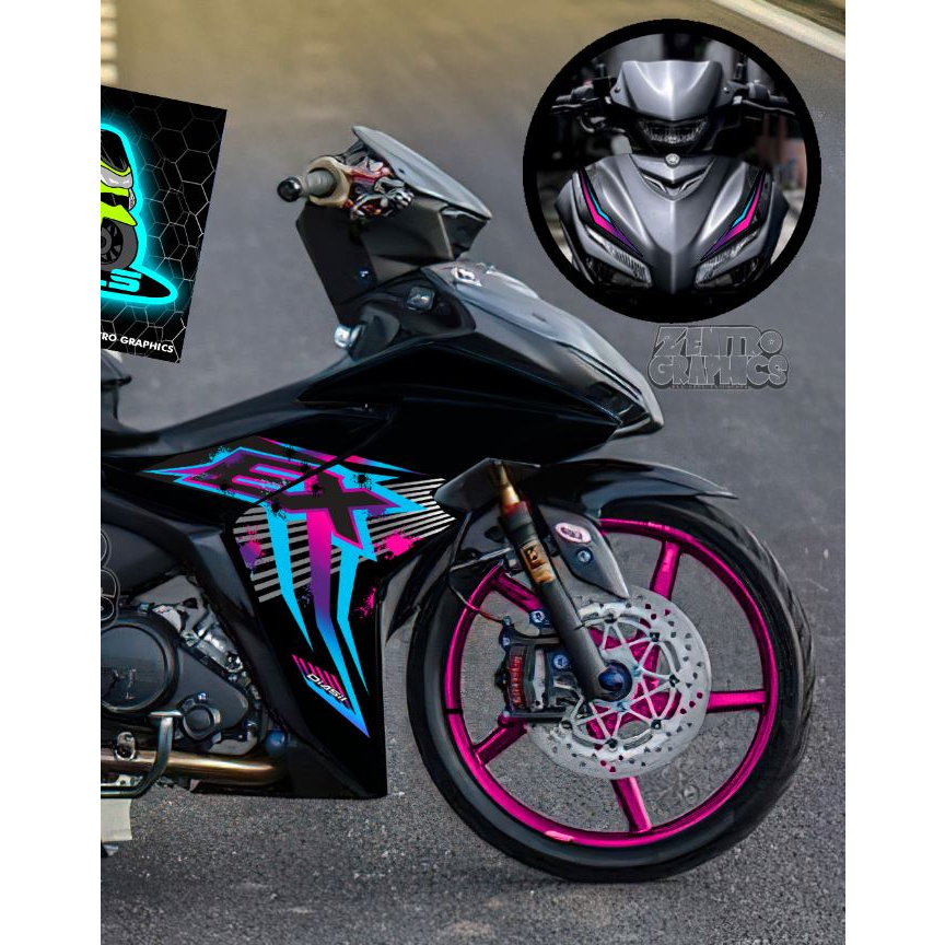 EXCITER 155 MALAYSIA DECALS FOR SNIPER 155 ONLY | Shopee Philippines