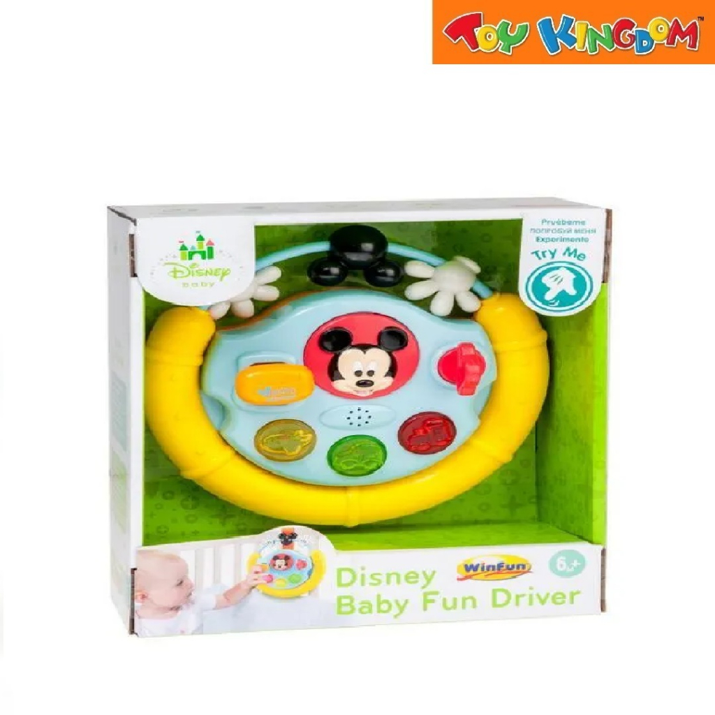 WinFun Disney Baby Mickey Mouse Fun Driver Wheel | Shopee Philippines