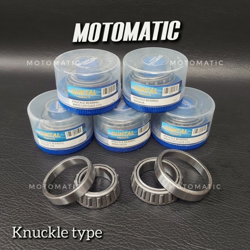 Original KNUCKLE BEARING / T-POST BEARING | Sniper, Raider, Click, Xrm ...