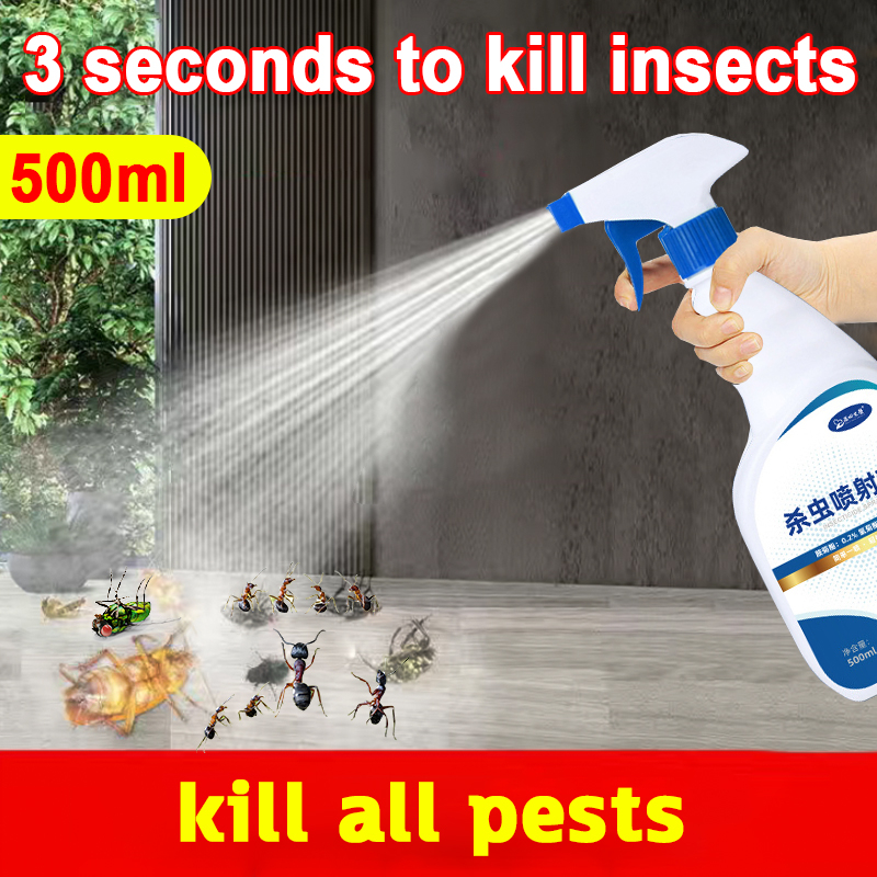 500ML Pest free mosquito killer aerosol insecticide spray cockroach ...