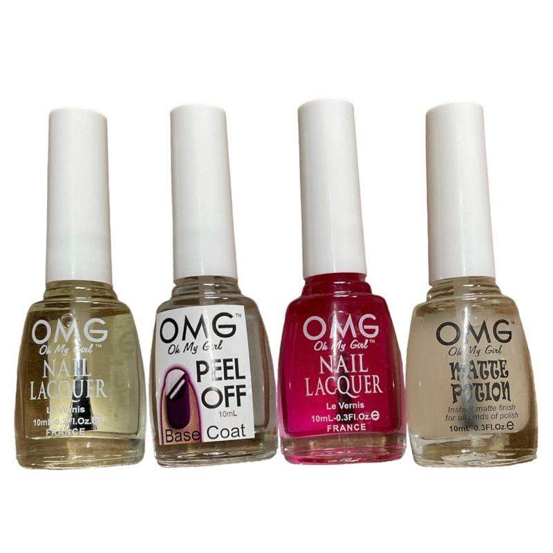 Original OMG nail polish ( color less, Matte potion , peel off ...