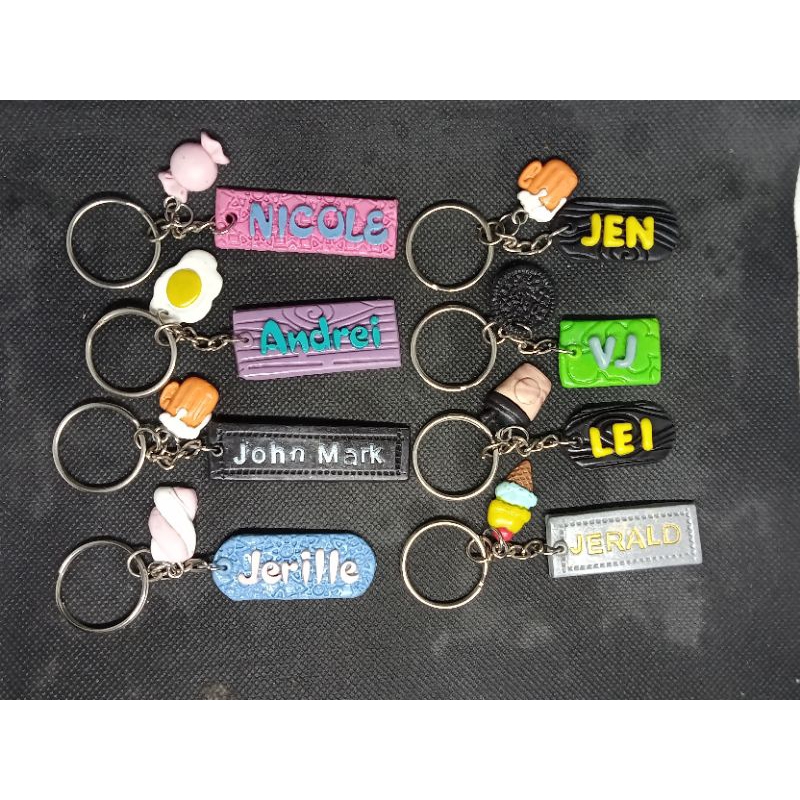 Name Tag Cheap Name Keychains 👛 Personalized Name Tag Keychain (pm lng po)