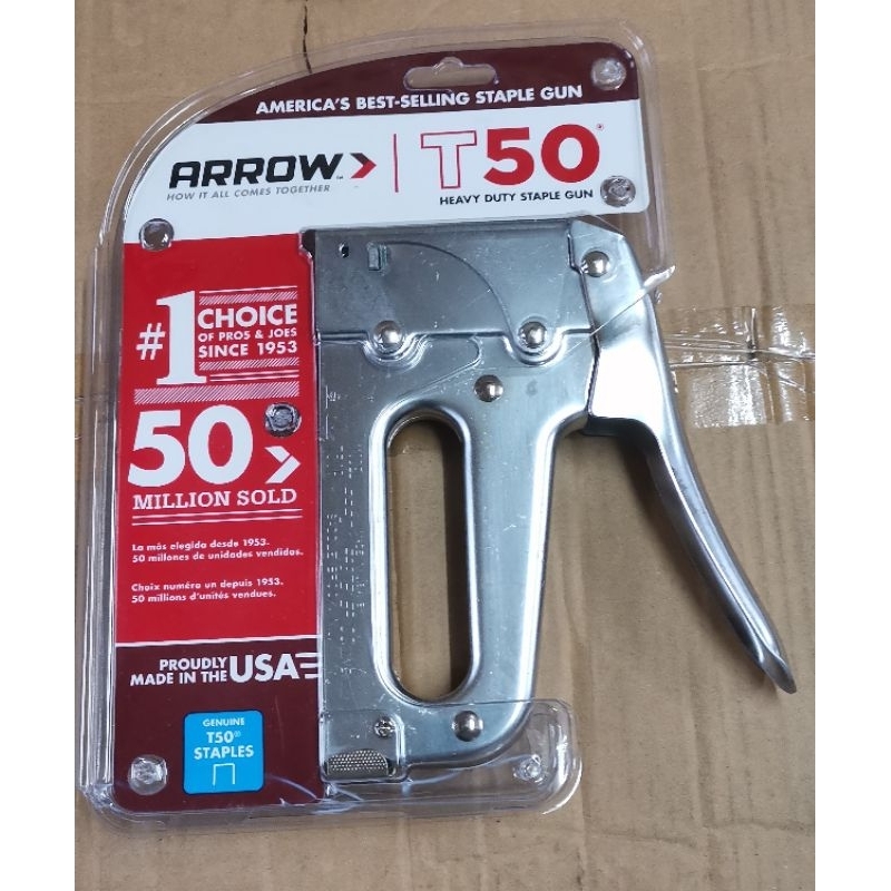 Arrow T50 Professional Staple Gun Tacker | Shopee Philippines