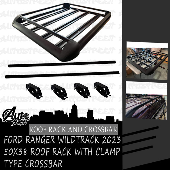 Ford Ranger Wildtrack 2023 Double Wall 50x38 Steel Luggage Carrier Roof ...