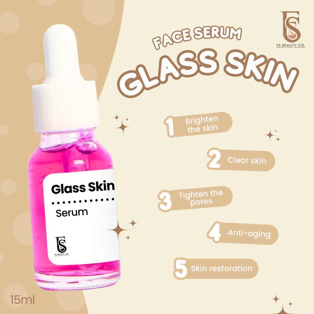 Glass Skin Face Serum | 15ml [READY FOR REBRANDING] | Shopee Philippines