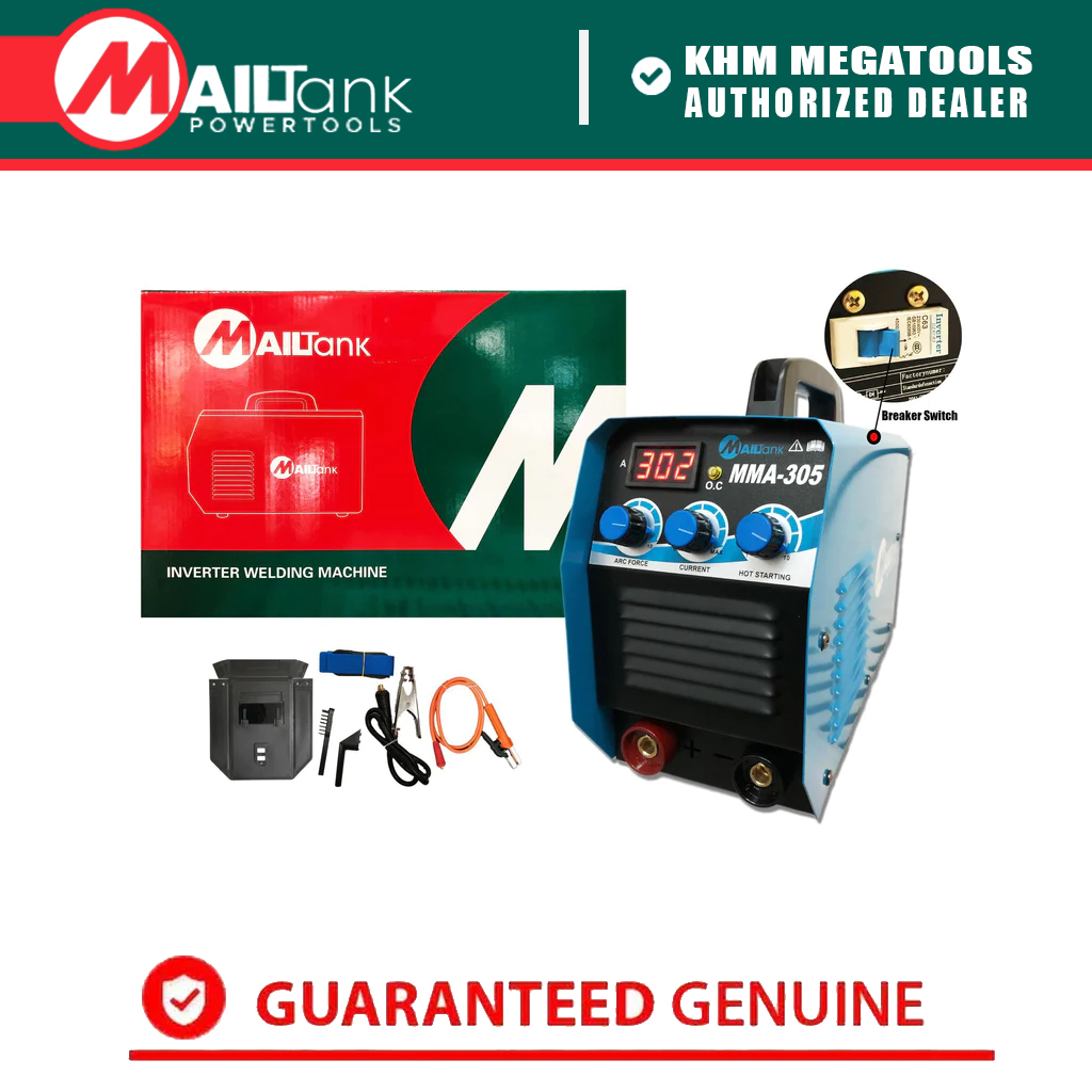Mailtank MMA 305 DC Inverter Welding Machine •khm megatools• | Shopee ...