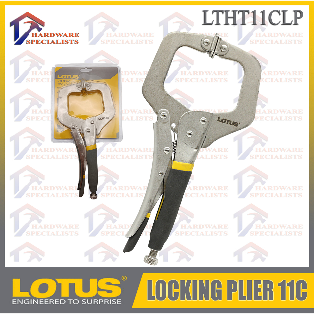 Lotus C-Clamp Locking Pliers 11C LTHT11CLP Original Authentic | Shopee ...