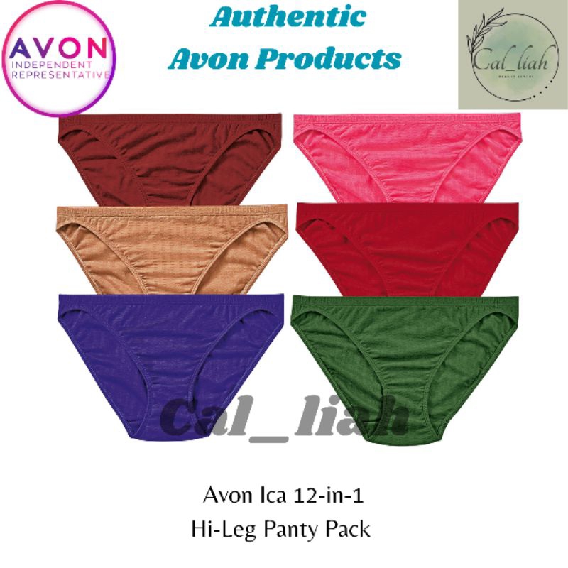 AVON Ica 12-in-1 Hi-Leg Panty Pack | Shopee Philippines