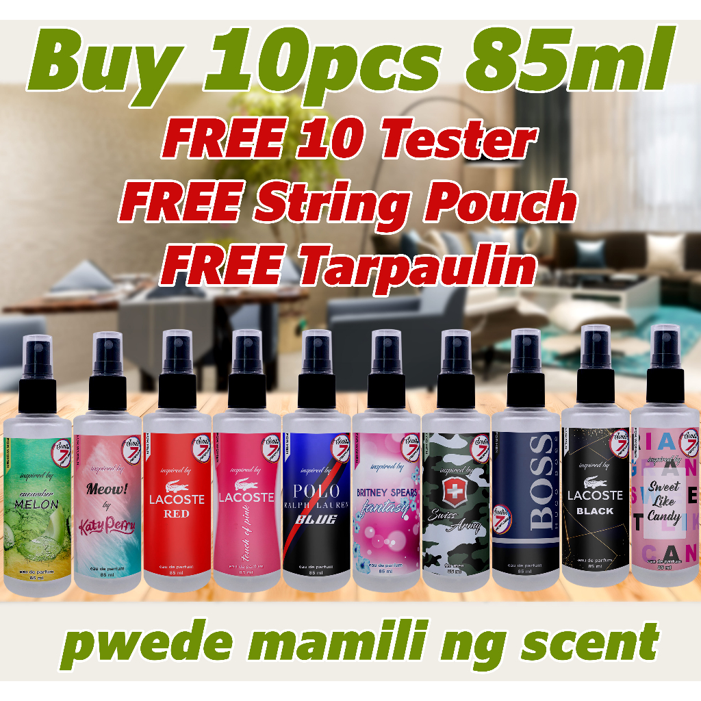 Starter Package 10bottles 85mL Oilbased Perfume (shopee fee applies ...