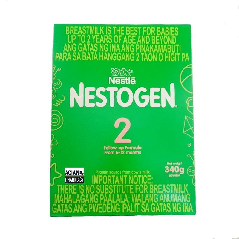 NESTOGEN 2 340G (AGE 6-12 MONTHS) | Shopee Philippines