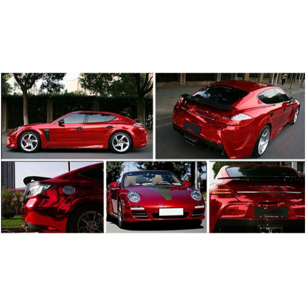 mirror rose gold silver rose gold sticker chrome metalic vinyl wrap ...