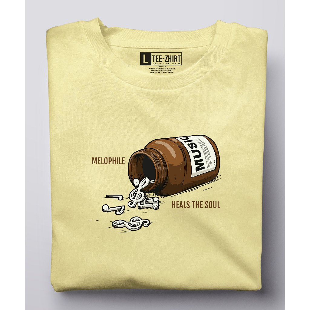 ZAMARA Tee-Zhirt Melophile Graphic Print T-shirt Unisex for men and ...