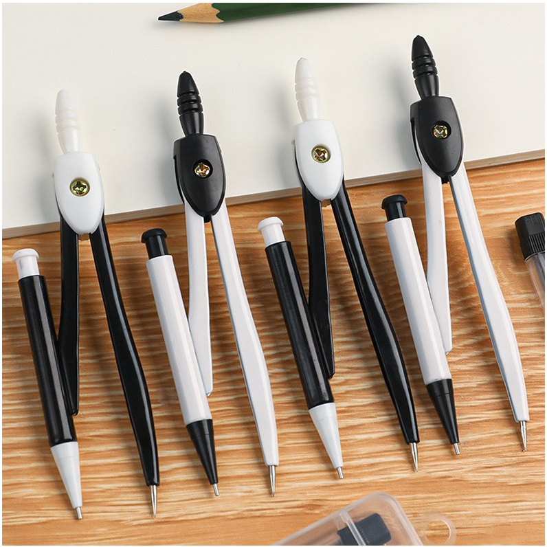 Compass Set Student Metal Drawing Compasses Drawing Mathematical Tools ...