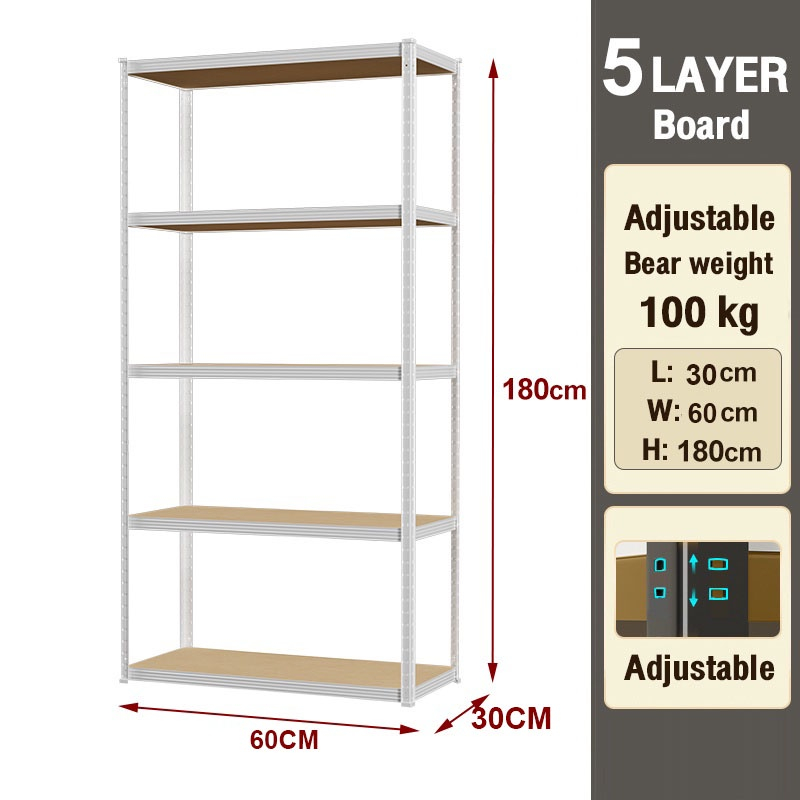 5 Layer Metal Rack Boltless Rack Heavy Duty Steel Rack Metal Shelf ...