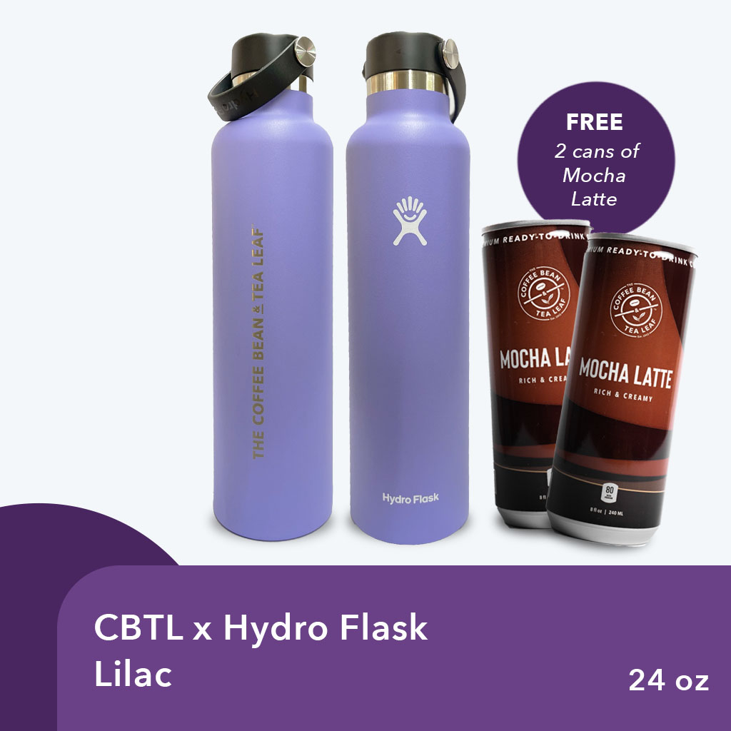 The Coffee Bean & Tea Leaf CBTL x Hydro Flask - Lilac Tumbler 24oz ...
