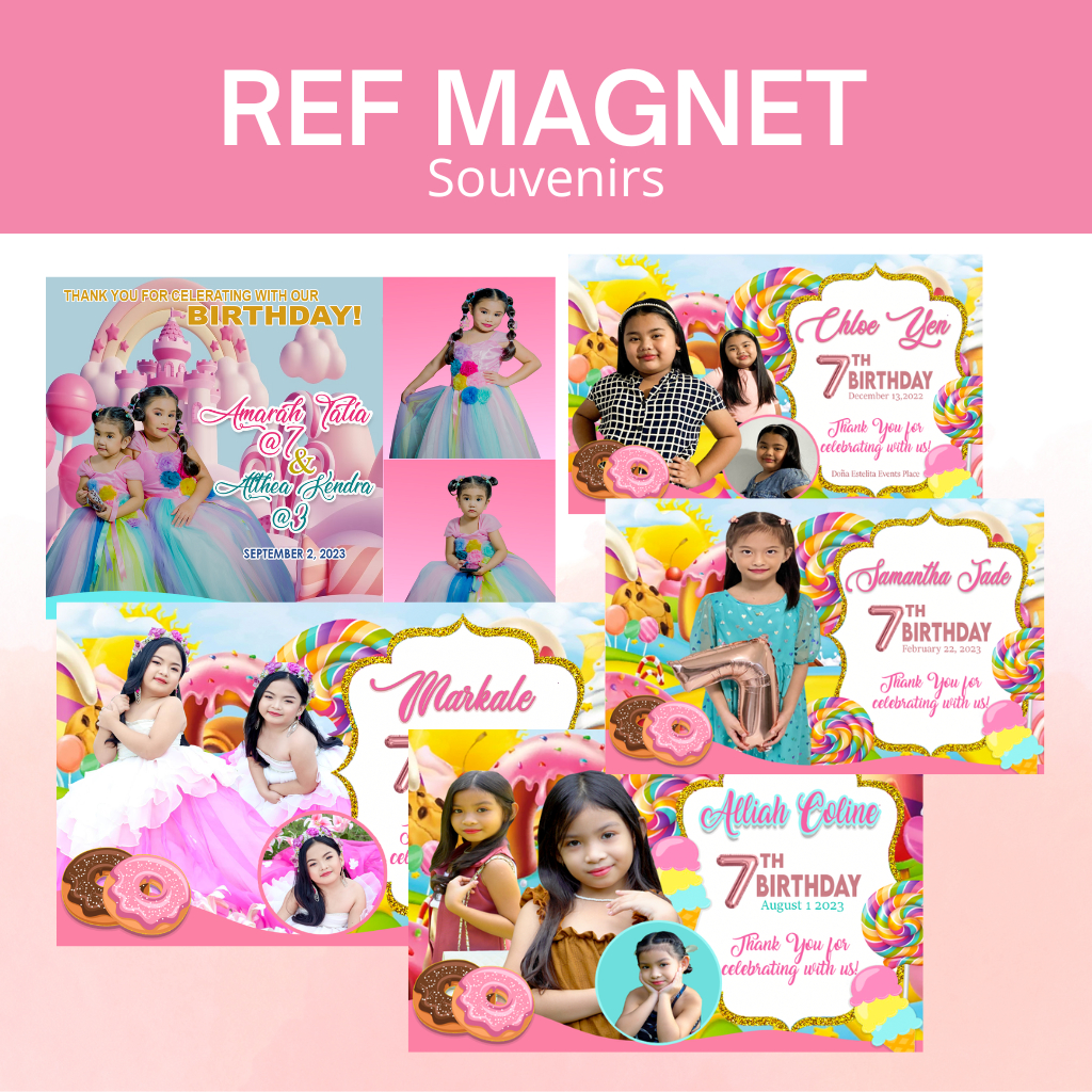 CANDY LAND REF MAGNET/ICE CREAM/DONUT | Shopee Philippines