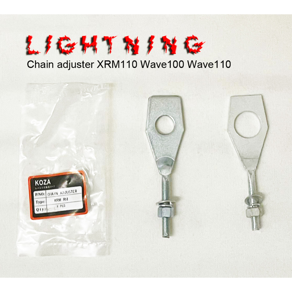 Chain adjuster XRM110 Wave100 Wave110 left and Right big holse and ...