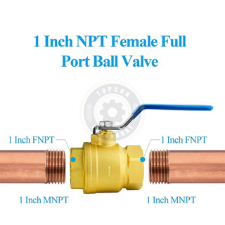 Brass Ball Valve Rotate 90 Degrees Full Switch Fixtures Plumbing All ...