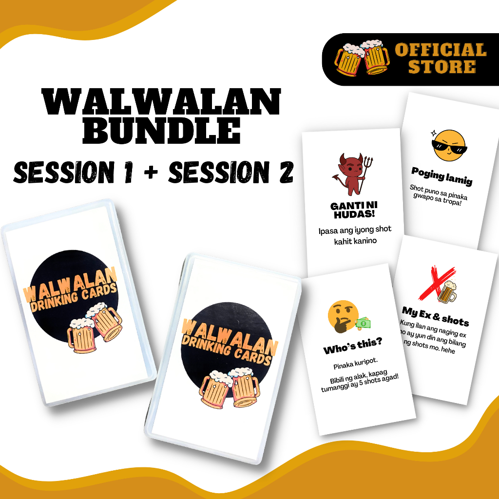 WALWALAN CARDS BUNDLE (SESSION 1 & 2) | Shopee Philippines