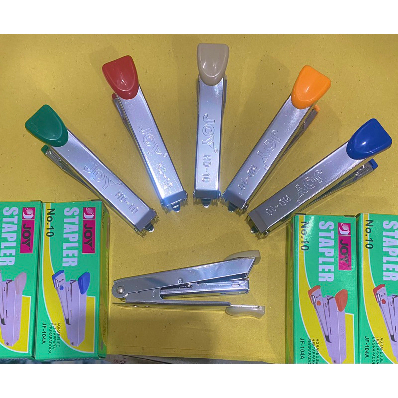 Joy Stapler JF-104A for #10 staple wire (random color) | Shopee Philippines