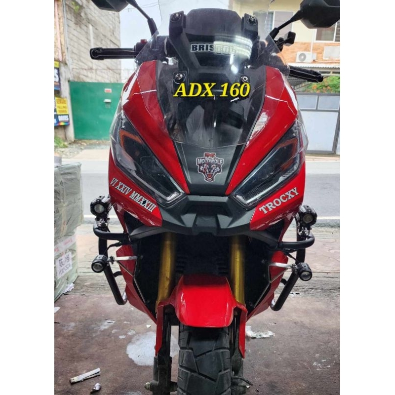 BRISTOL ADX 150 CRASHGUARD HALF HEAVY-DUTY AND GOOD QUALITY | Shopee ...