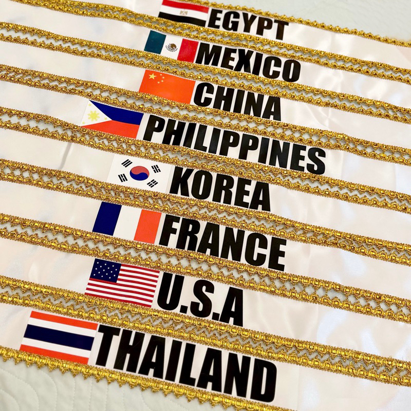 Kids Sash for United Nation | Shopee Philippines