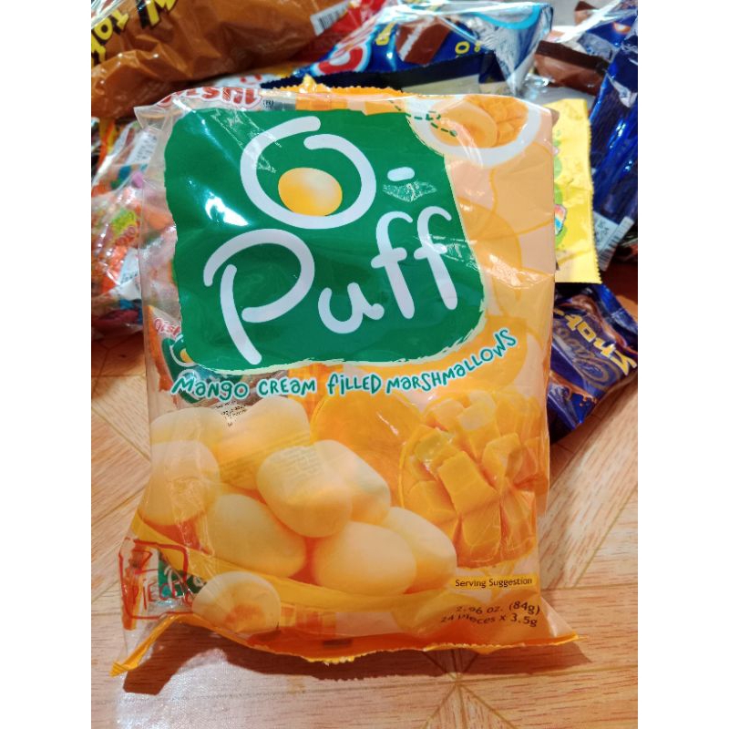 O PUFF MARSH MALLOWS 24pcs | Shopee Philippines