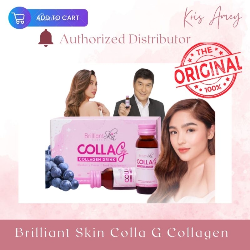 Brilliant Skin Colla G Collagen Drink | Shopee Philippines