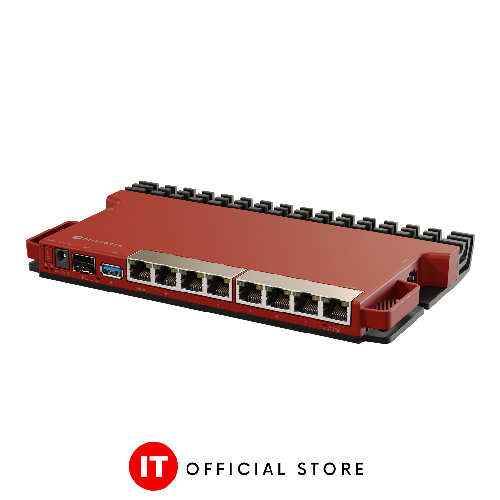 [NEW] MikroTik L009UiGS-RM Router w/ dual-core ARM CPU, (8) Gigabit ...