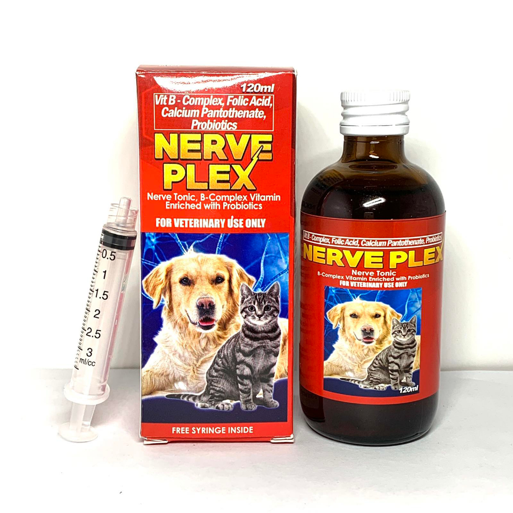 [FCR AGRIVET] Nerve Plex 120ml Vitamin and Supplement for Pet ...