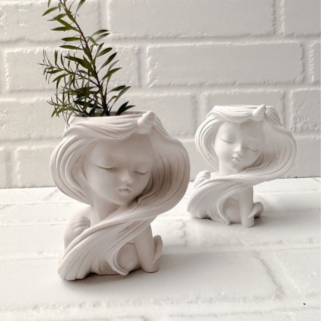 Mermaid Princess Ariel Pot, Candle Vessel, Home Decor | Shopee Philippines