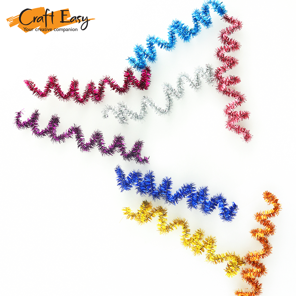 Craft Easy Fuzzy Wires Metallic Set (Assorted Colors) 12 Pcs. | Shopee ...