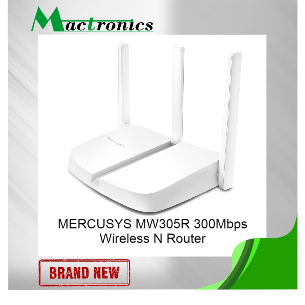 Mercusys MW305R 300Mbps Wireless N Router Three 5dBi Antennas | WiFi Wi ...