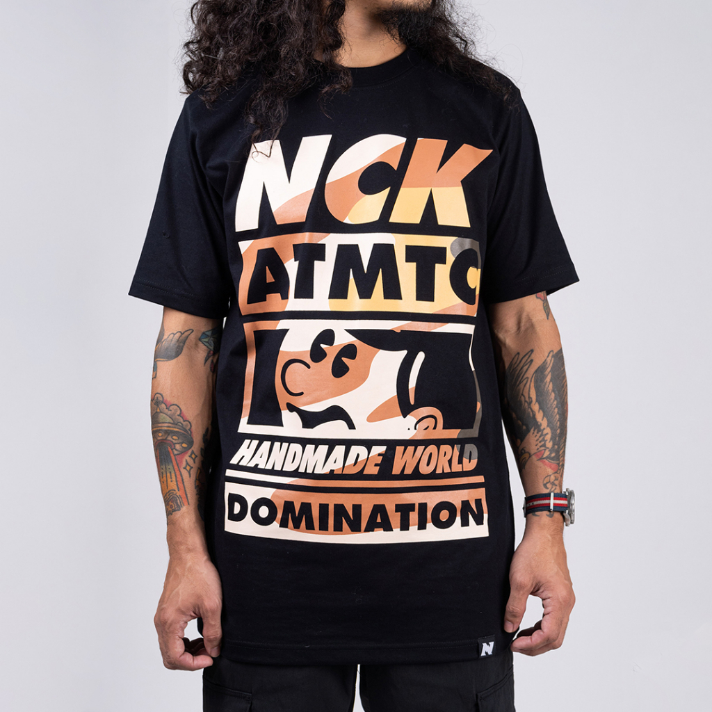 Nick Automatic "Seal V3 Desert Camou" Black T-shirt | Shopee Philippines