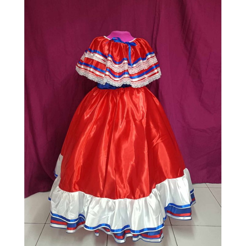 COSTA RICA COSTUME WITH HEADRESS - UNITED NATION ATTIRE | Shopee ...
