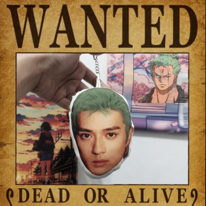 Roronoa Zoro Keychain Plushie | Keychain Stuffy | One Piece Keychain ...