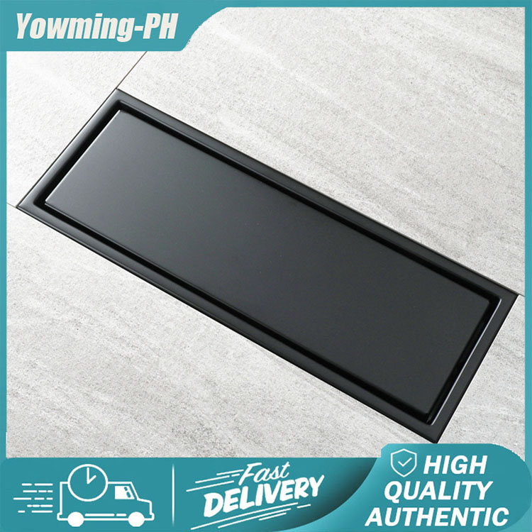 (COD+3 Days Delivery)Stainless steel concealed rectangular brushed ...