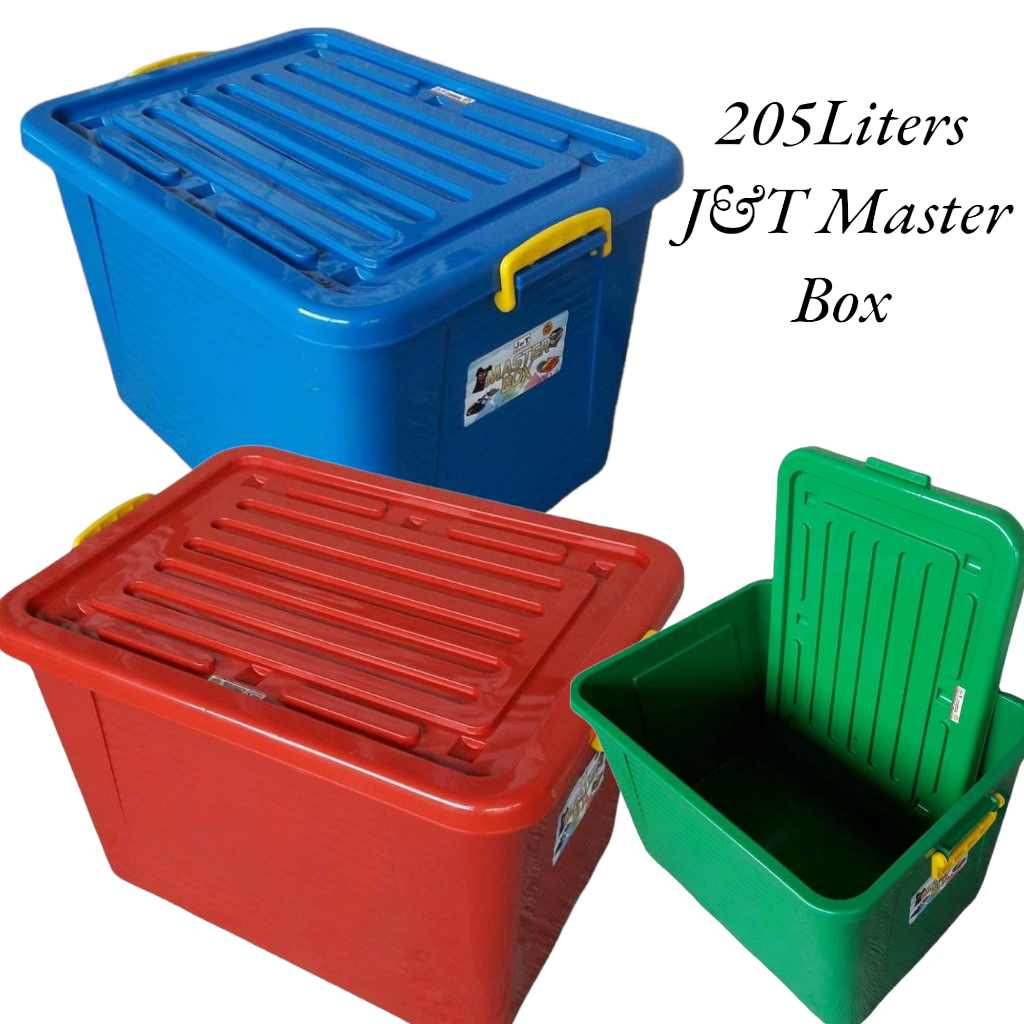STORAGE BOX 205LITERS Storage Box J&T MASTER BOX #10000(1PC MIN. 2PCS ...