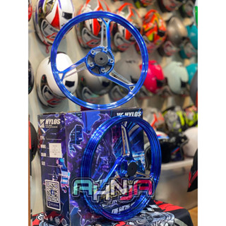 ORIGINAL HYLOS 17S H3 3-SPOKES CNC MAGS CLICK 125 150 / MIO SPORTY ...