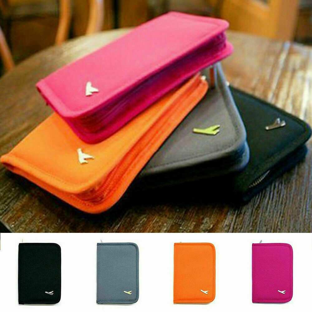 BB013 Passport Pouch Waterproof Travel Credit Card Organizer Passport ...