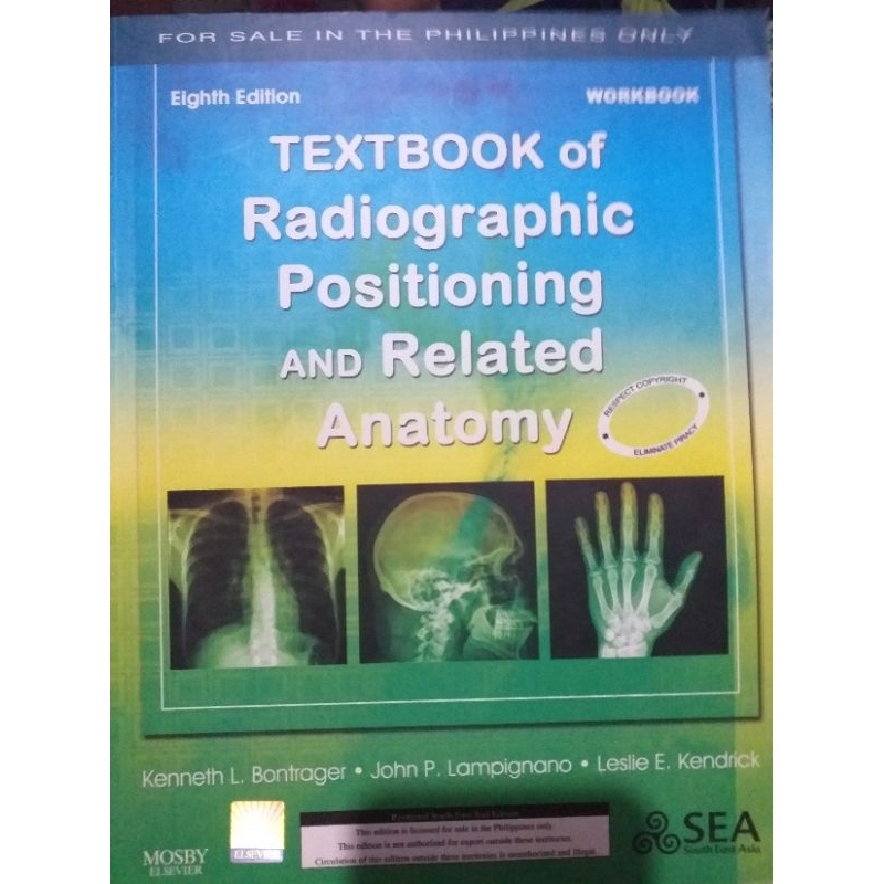 Textbook Of Radiographic Positioning And Related Anatomy Workbook
