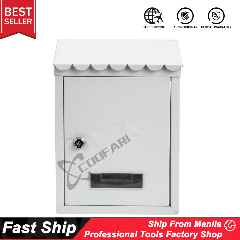 Mailbox Letterbox Secure Locking Mail Box Secure Large Storage | Shopee ...