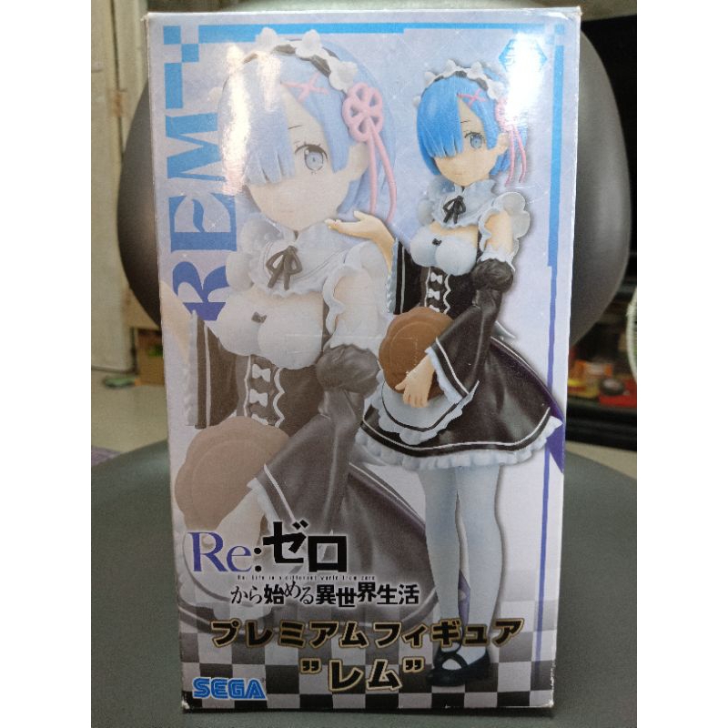 Authentic Sega Re: Zero Rem Maid Premium Figure Ver 1.5 Kara Hajimeru ...