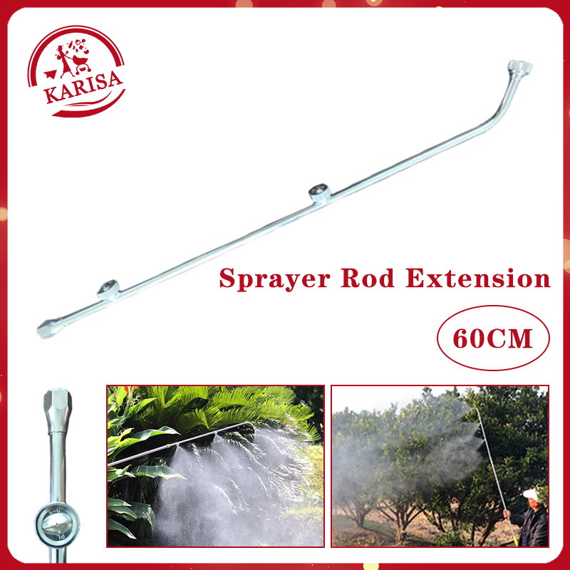 60cm Agriculture Sprayer Extension Nozzle 3 Nozzle Sprayer Rod Garden ...