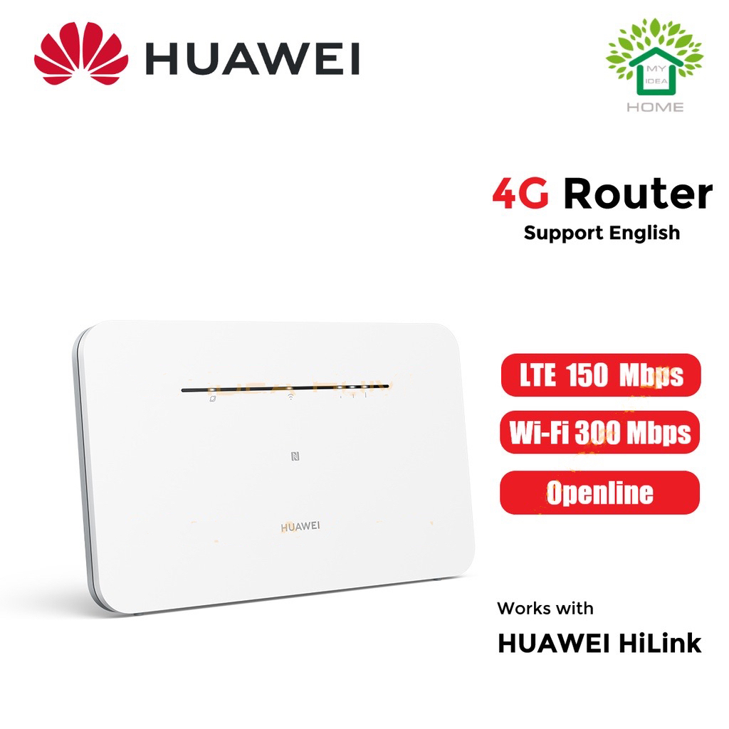 HUAWEI Openline 4G Router LTE CPE W/SIM Card Slot WiFi Router with LAN ...