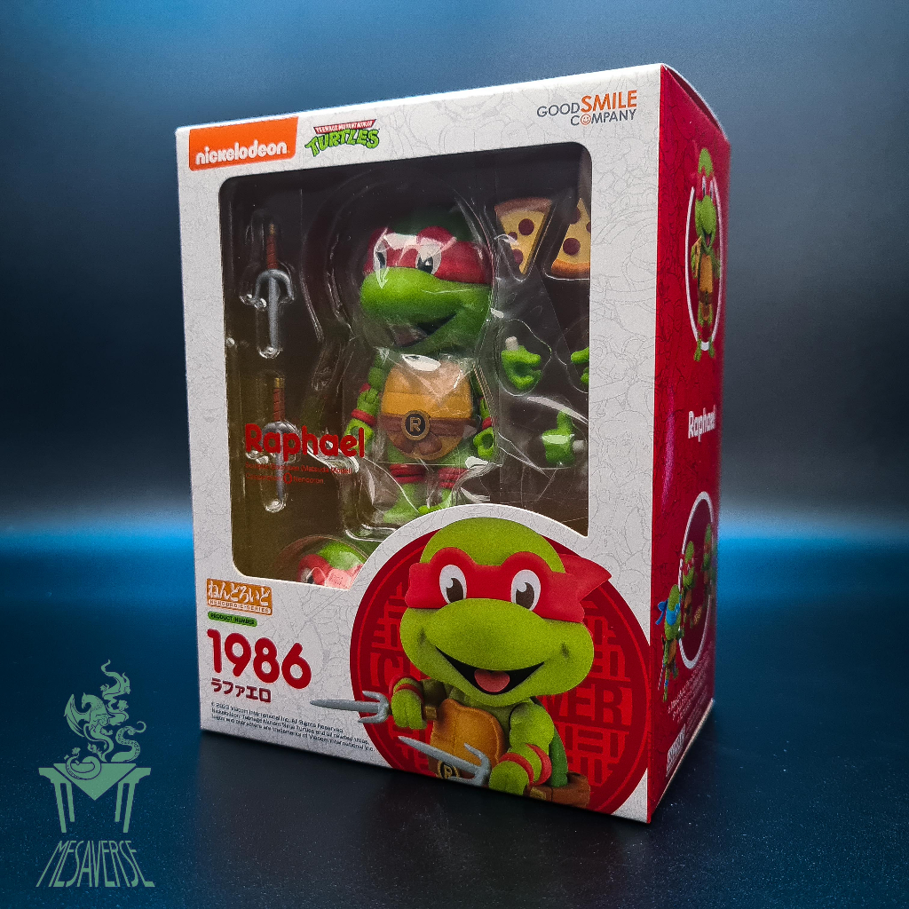 [Original] Nendoroid 1986 Raphael Teenage Mutant Ninja Turtles | Shopee ...