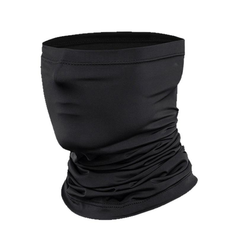 Cycing Half Face Mask Ice Silk Sunscreen Absorb Sweat Mask Breathable ...