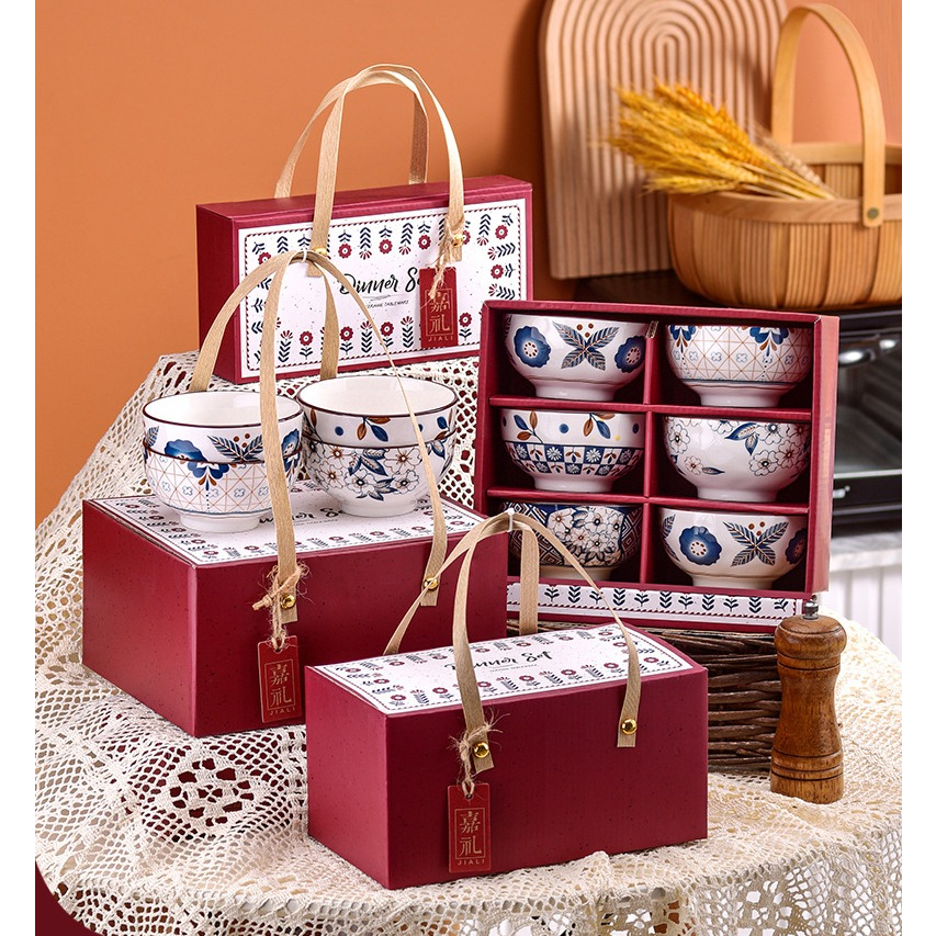 2 / 4 bowl Elegant Design Ceramic Bowl Japanese/Bohemian/Nordic ...