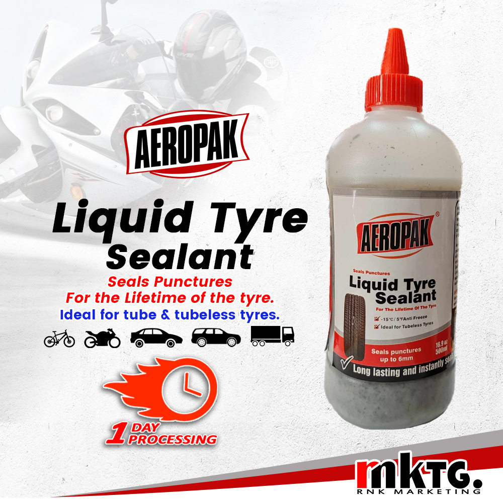 AEROPAK Liquid Tyre Sealant | Shopee Philippines